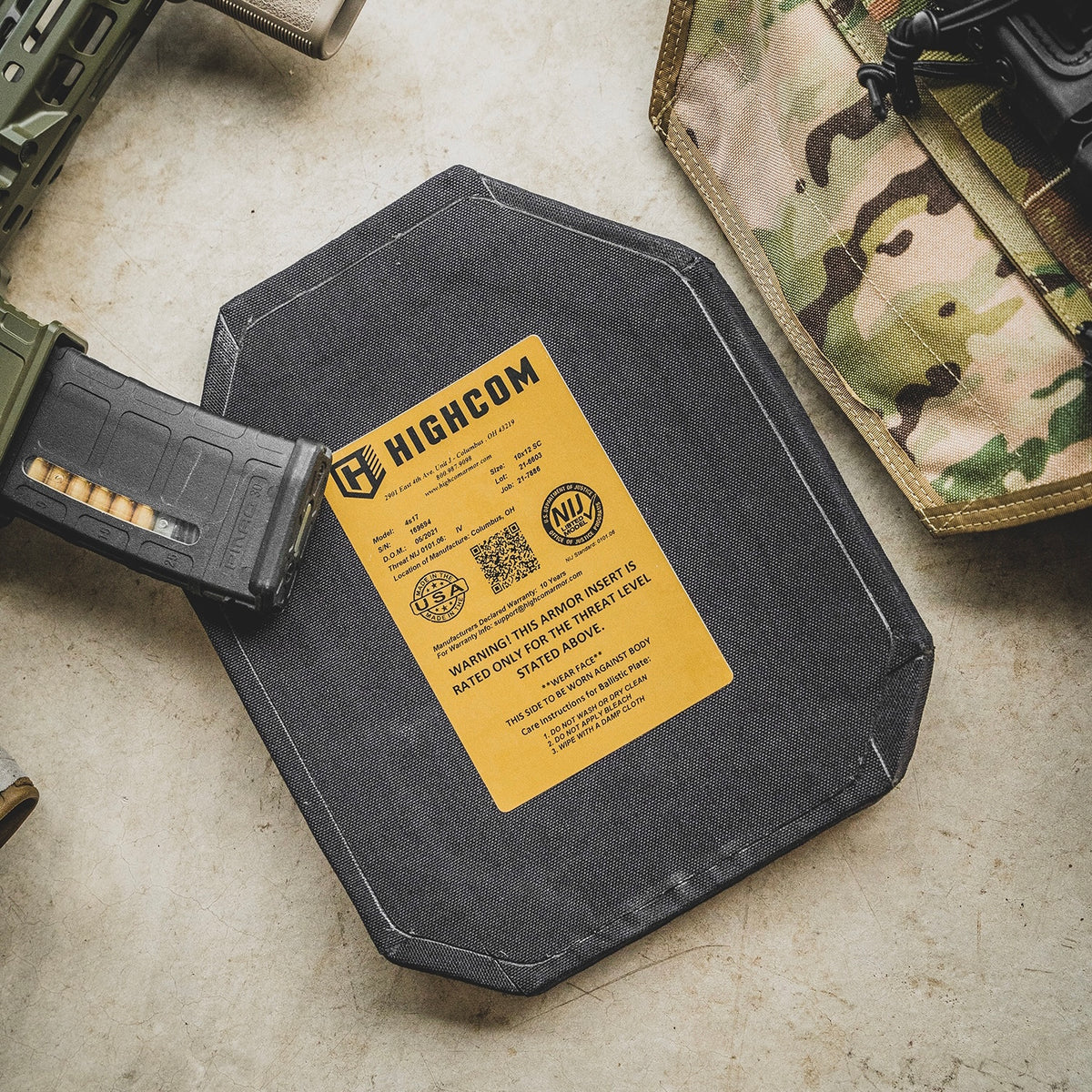 Hard Armor Plates | LTC & HighCom Armor Body Armor Plates — Top Armor