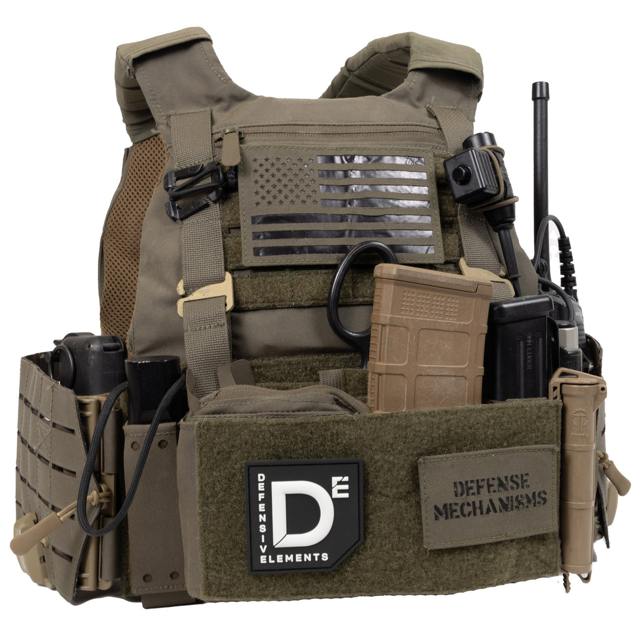 Defense Mechanisms MEPC Mission Essential Plate Carrier — Top Armor