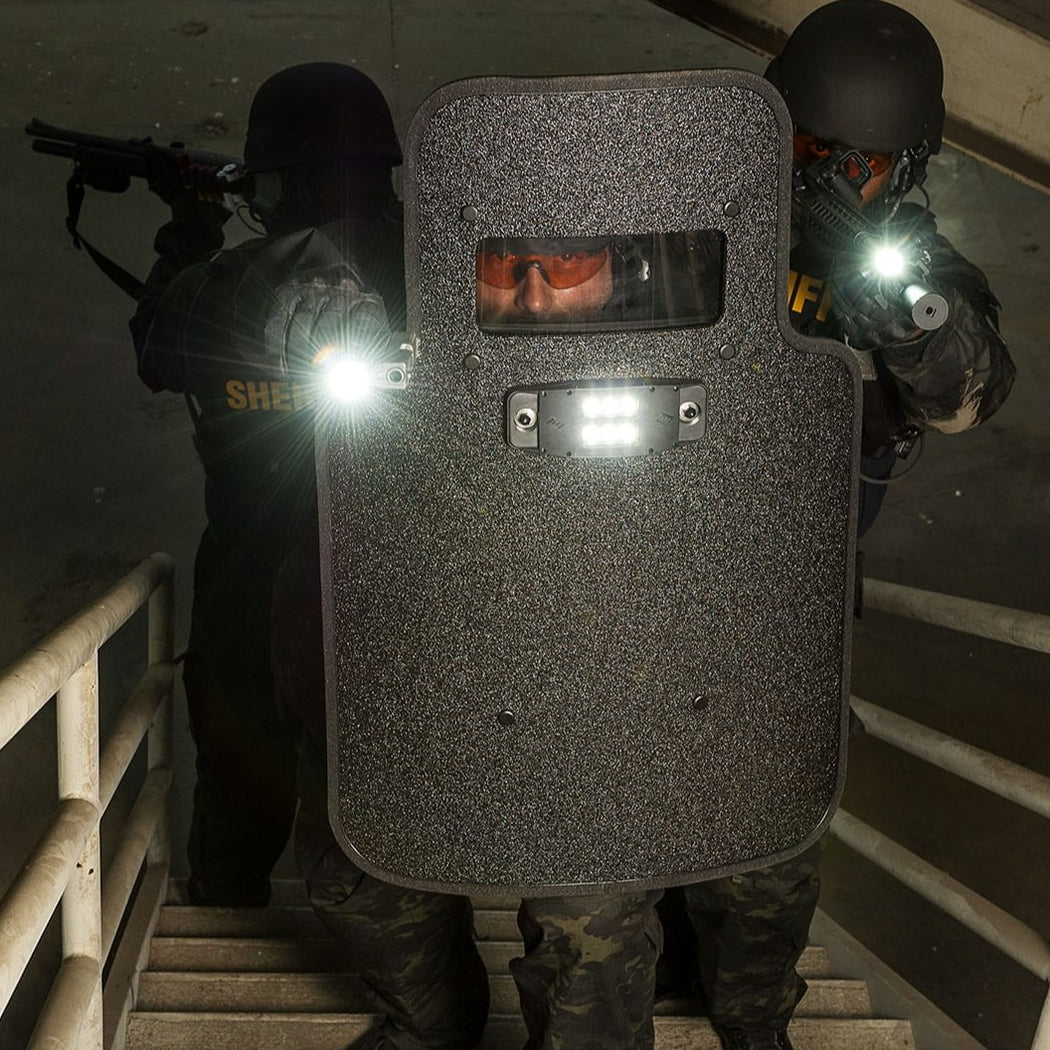 HighCom Armor Bellfire MTS Level III+ Ballistic Shield — Top Armor