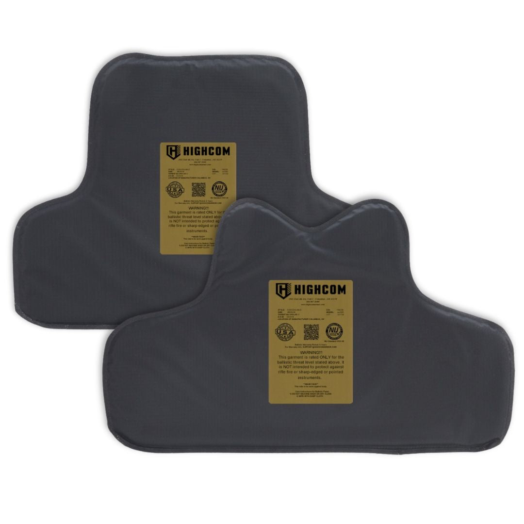 HighCom Armor SA2300 Concealable Level II Soft Armor Set — Top Armor